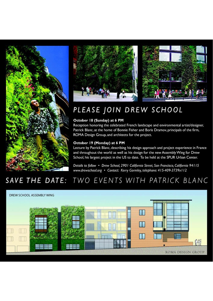 Drew School, San Francisco | Vertical Garden Patrick Blanc