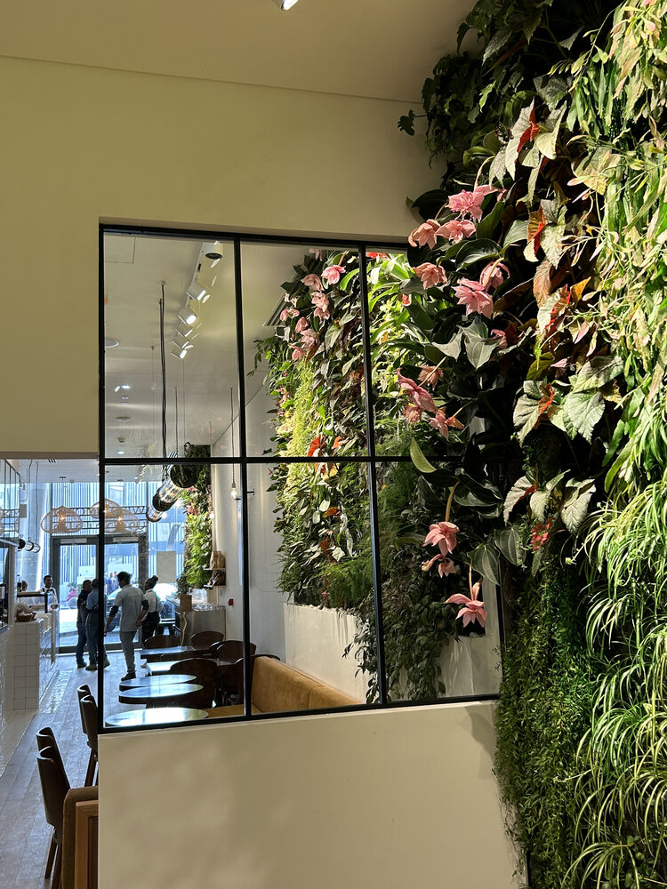 Printemps Doha, Wild and the Moon restaurant | Vertical Garden Patrick ...